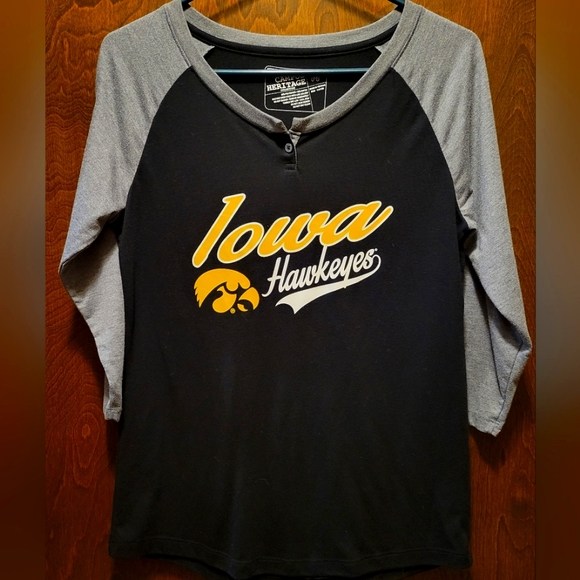 Campus Heritage | Tops | Womens Iowa Hawkeyes Shirt | Poshmark